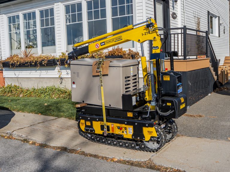 Pick and carry electric material handler | Movex Innovation