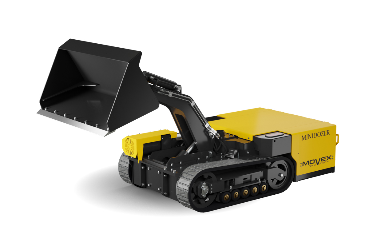 AL-39 MINIDOZER mini loader | Movex Innovation