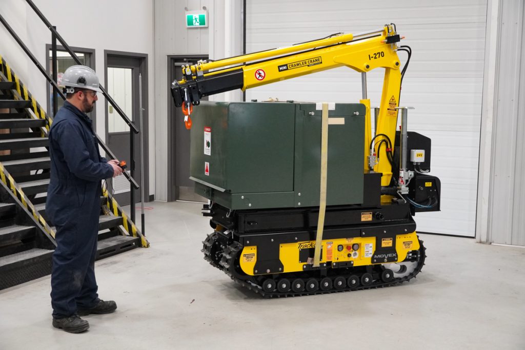 Mini telescopic cranes | Movex Innovation